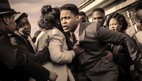 Premium Photo Key Moment From The Civil Rights Movement Capturing The