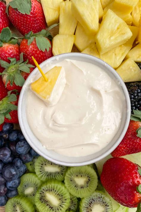 Cream Cheese Yogurt Fruit Dip Flavored Apron