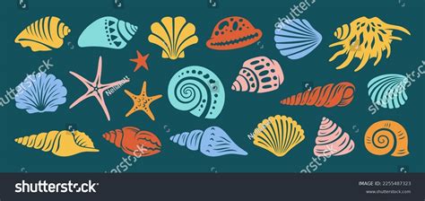Seashell Stencil Patterns