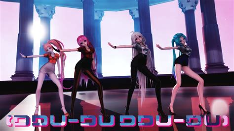 ≡MMD≡ UNI.Luka.IA.Miku - 뚜두뚜두 (DDU-DU DDU-DU) [4KUHD60FPS] - YouTube