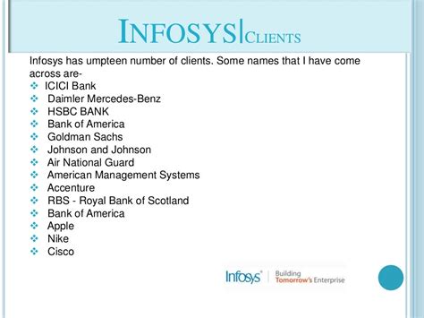 Infosys Ppt