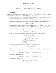 Tutorial8 Answer Pdf ECC2000 S2 2019 Intermediate Microeconomics