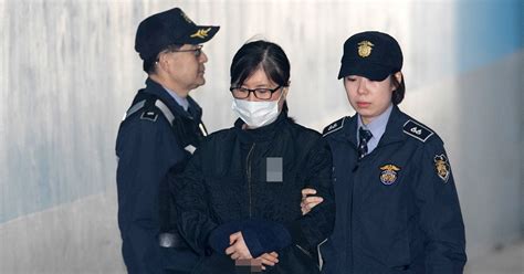 항소심 출석하는 최순실