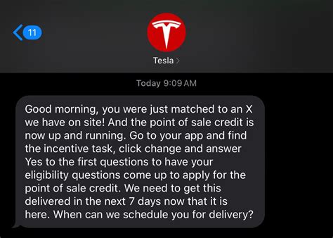 Placed Order 1 Week Ago Just Got This Message R Teslamodelx