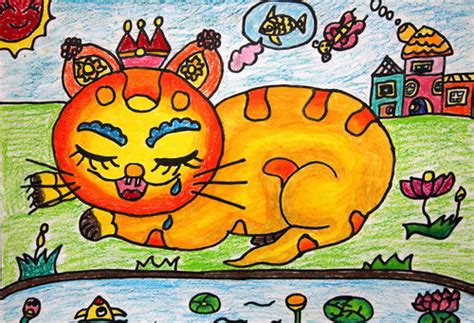 小花猫 绘画小花猫怎么画 伤感说说吧