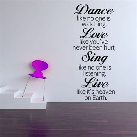 Dance Like No One S Watching Wall Sticker Decals