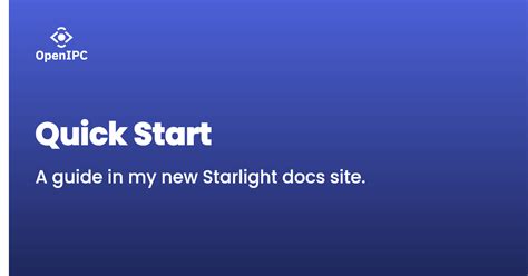 Quick Start Documentation