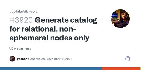 Generate Catalog For Relational Non Ephemeral Nodes Only · Issue 3920