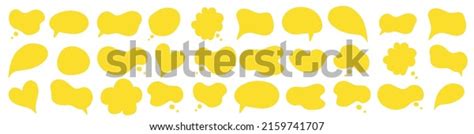 Speech Bubble Messages Phrases Text Chat Stock Vector Royalty Free
