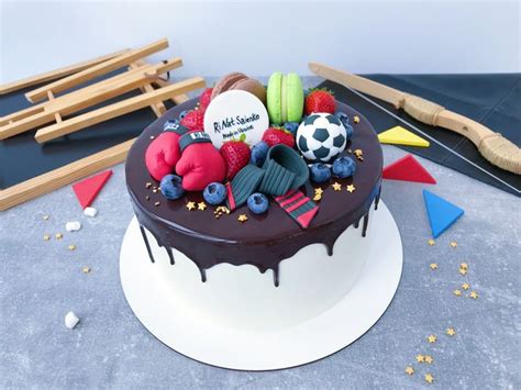 Торт для спортсмена 🖤🏅🥋⚽️🥊 | Desserts, Cake, Birthday cake