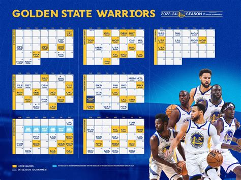 Golden State Warriors Official New Look Complete Line Up For 2024 2025