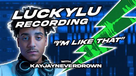 LuckyLu Recording I M Like That With KayJayNeverDrown Around MSP YouTube