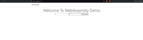 How To Call C Webassembly With Javascript In Aspnet Mvc Software