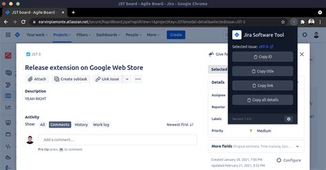GitHub Earvinpiamonte Jira Software Tool A Google Chrome Extension For Jira Software Easily