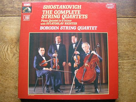 Shostakovich The Quartets Borodin String Quartet 7lp Ex 270339