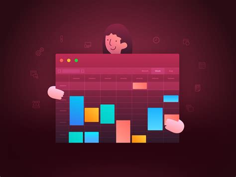 Top Features In Javascript Scheduler By Aravindhillusion On Dribbble