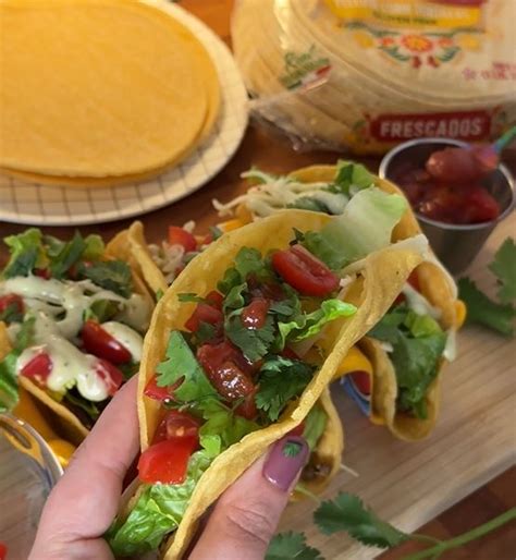 Classic Crispy Beef Tacos Frescados Tortillas