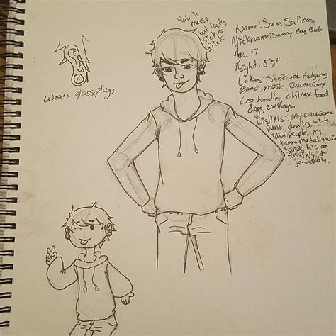 Samcharacter Sheet By Purple Wolfbean On Deviantart