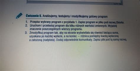 PILNE ZADANIE POMOC Z PYTHON INFORMATYKA Proszę o pomoc w