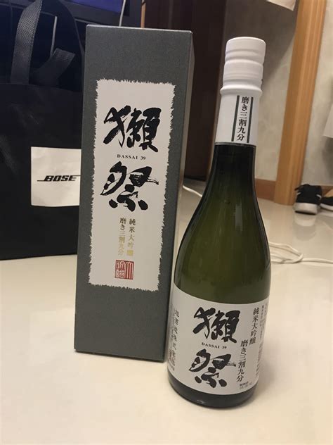 獺祭 三割九分大吟釀 720ml 清酒 嘢食 嘢飲 酒精飲料 Carousell