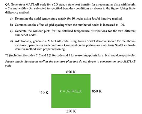 Heat Transfer Equation Matlab Code Tessshebaylo
