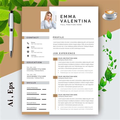 Content Writer Professional Resume Template Cv Template Resume
