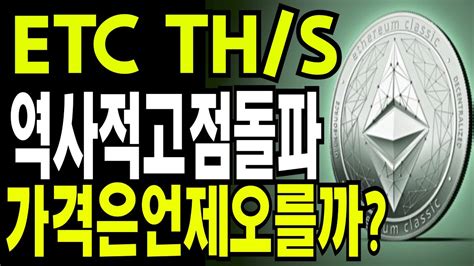 왜 비트코인 이더리움 리플 Etc 헤시레이트 역사적 고점돌파 가격은 언제오를까 Youtube