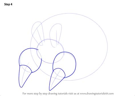 Step By Step How To Draw Dwebble From Pokemon