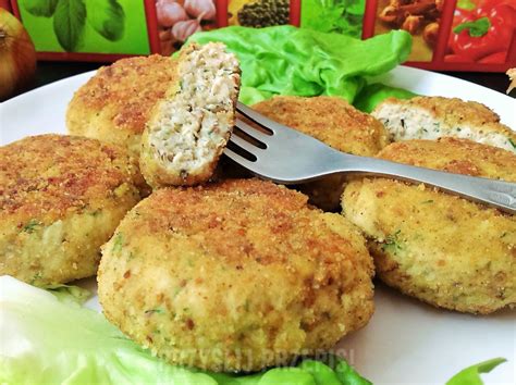 Kotleciki Drobiowe Z Prawdziwkami Przepis PrzyslijPrzepis Pl