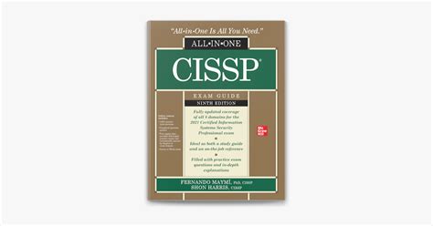 CISSP All In One Exam Guide Ninth Edition On Apple Books