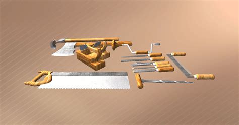 Carpentry Tools 3d Tools Unity Asset Store