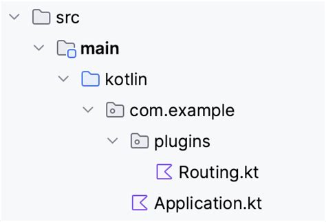 create open and run a new ktor project ktor documentation