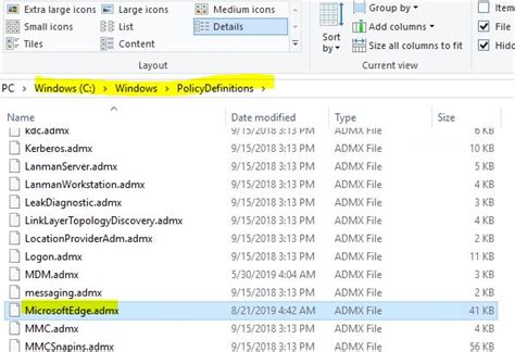 Microsoft Edge Chromium Msedgeadmx Error With The Latest Version 84