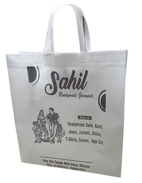 Loop Handle Non Woven Printed Bag For Shopping At Rs 10 Piece In
