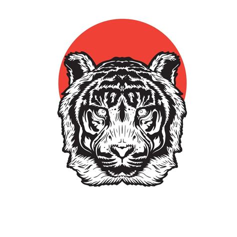 Tiger Head Vector Tiger Icon 10367305 Vector Art At Vecteezy
