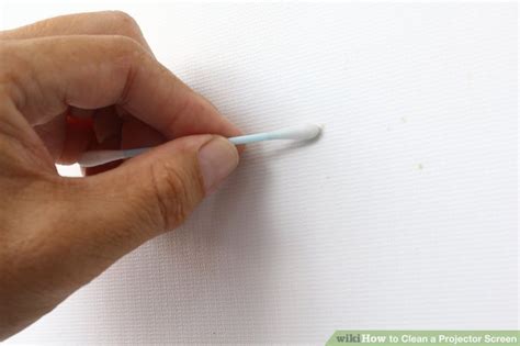 How To Clean A Projector Screen Steps With Pictures