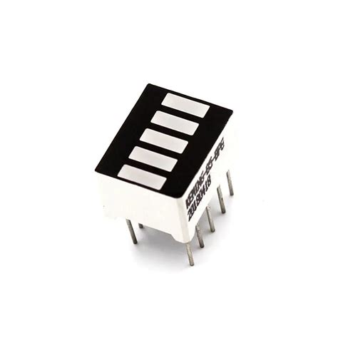 Green Red Yellow Led Array Bar Graph 5 Segment Led Display
