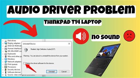 How To Solve Audio Driver Problem ThinkPad T Laptop Fixed YouTube