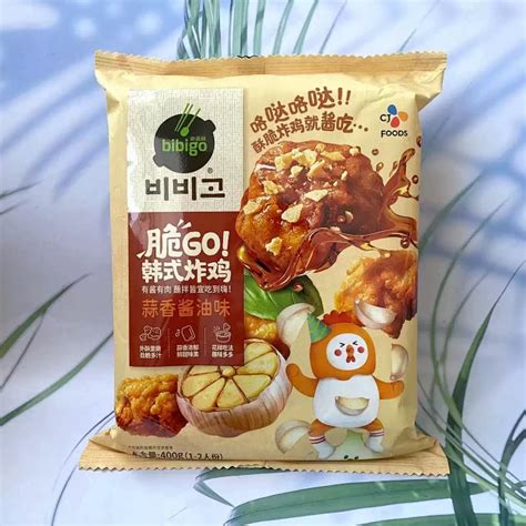 希杰必品阁bibigo脆go韩式炸鸡蒜香酱油甜辣芝士400g炸鸡 淘宝网 花瓣网