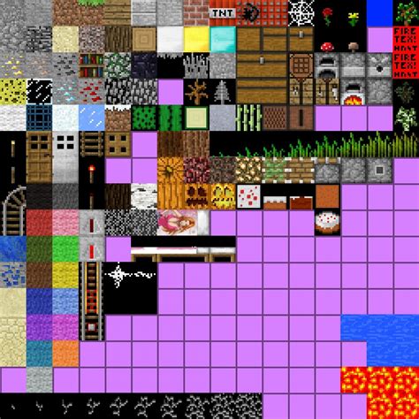 Minecraft Texture Pack Template