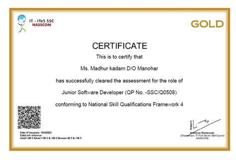 madhur k on linkedin juiniorsoftwaredeveloper nasscom