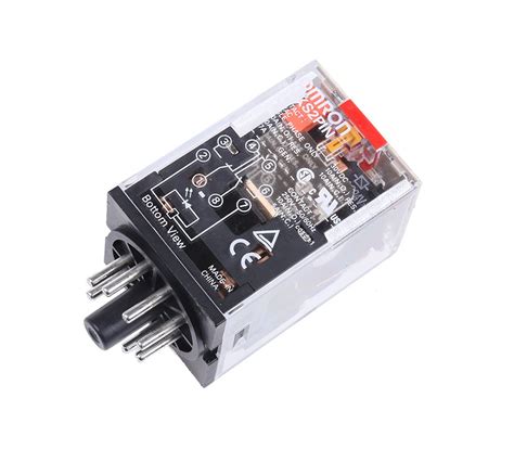 MKS2PIN AC24 Omron Plug In Power Relay 24V Ac Coil 10A Switching