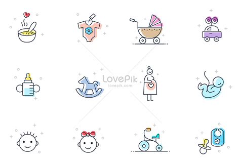 엄마와 아이 아기 아이콘 Icon Png 일러스트 무료 다운로드 Lovepik