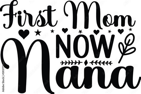 Stockvector Blessed Grandma Svg Mimi Life Svg Grandma Svg Bundle