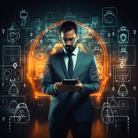 premium photo cyber security network cybersecurity system technology
