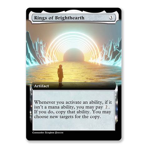 Rings Of Brighthearthsd Box Topper Custom Mtg Proxy Card
