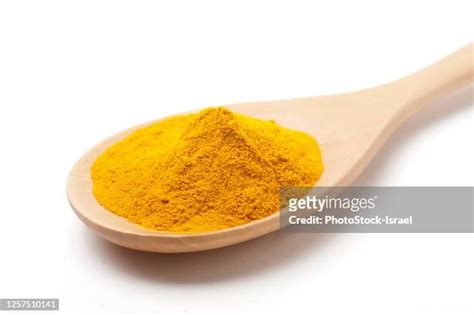 Tumeric White Background Top View Photos And Premium High Res Pictures Getty Images