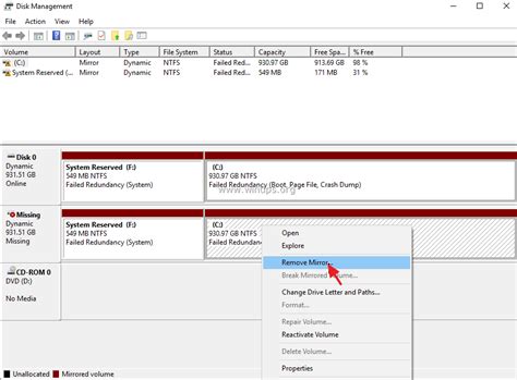 How To Mirror Boot Hard Drive On Windows Legacy Or Uefi Wintips Org