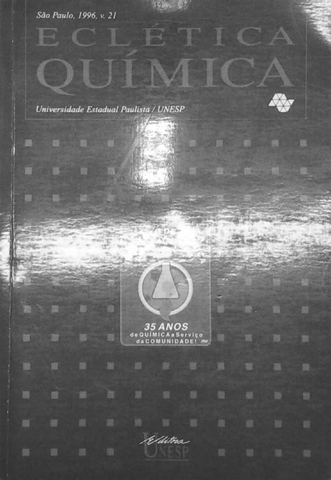Vol 21 No 1 1996 Eclética Química Eclética Química