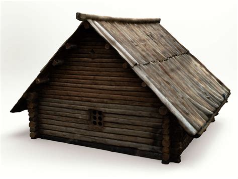 Medieval Wooden House 3d Model 3d Printable Cgtrader